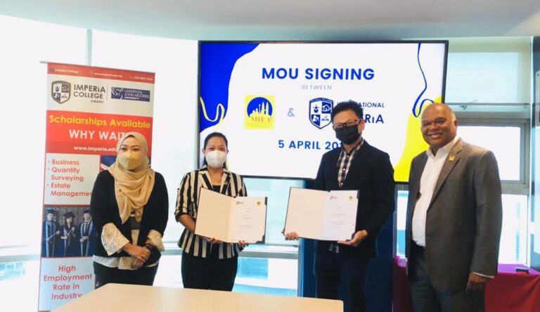 MoA signing ceremony on Academic Partnership Between MIEA & IMPERIA ...